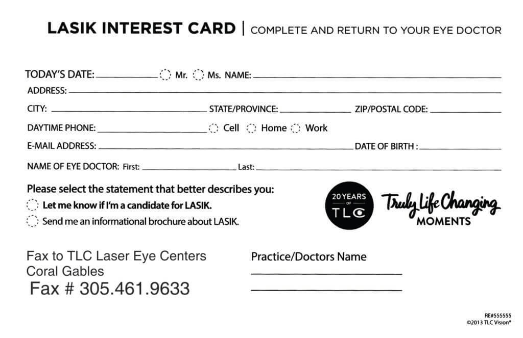 Doctor's Referral Form | The Laser Center of Coral Gables